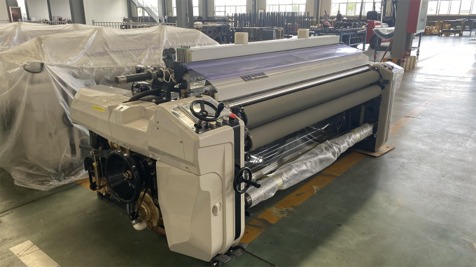Woven Fabric High Speed Loom 140cm Hemp Textile Weaving Machine