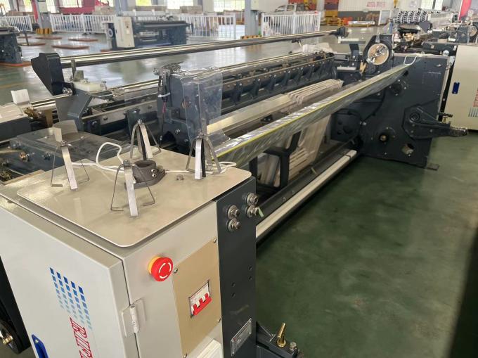 190cm Cam Electronic Weaving Machine Double Nozzle Weft Feeder Water ...